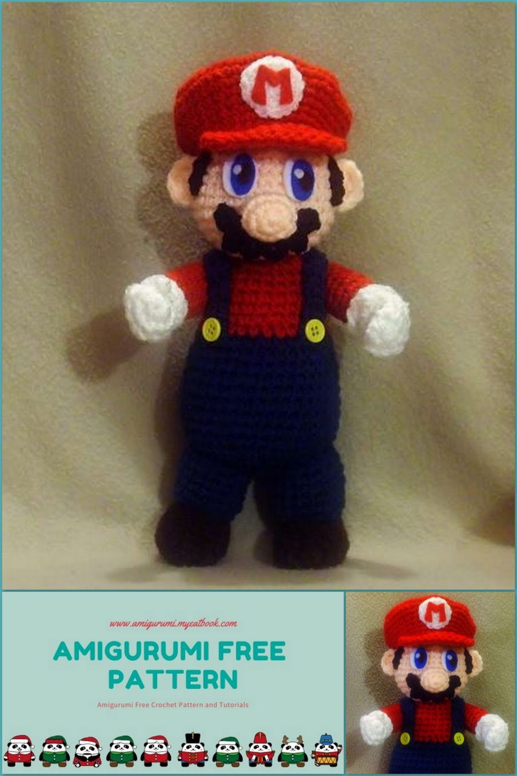 Amigurumi Mario Free Crochet Pattern – amigurumi.toys